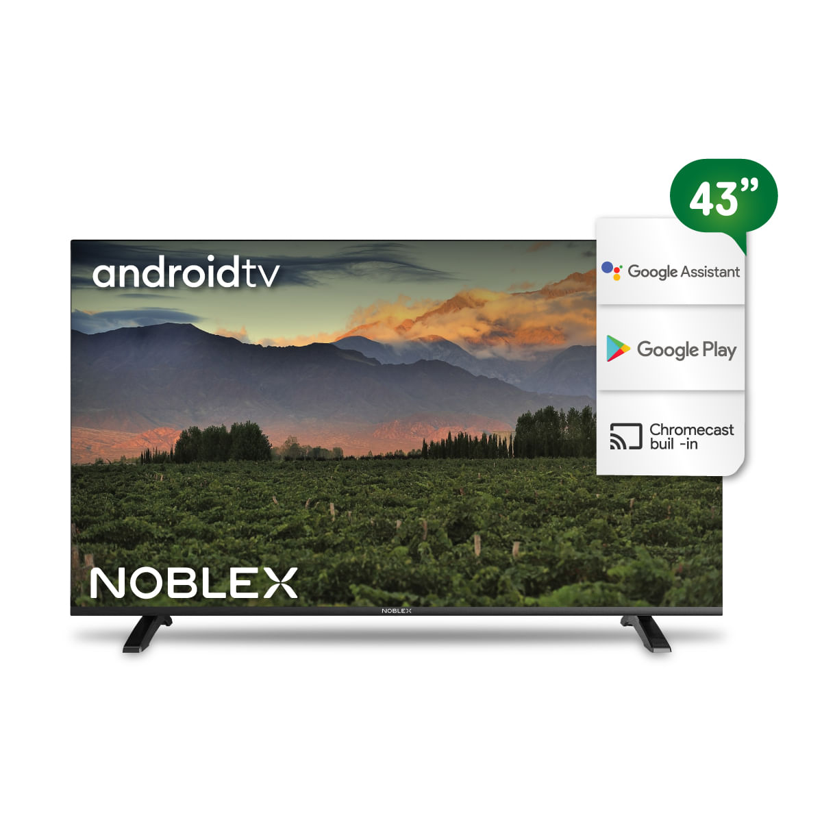 Smart Tv Noblex 43' Led Dm43x7100