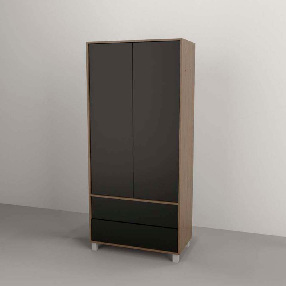 Placard Tables 6428 0.86m Nogal/negro