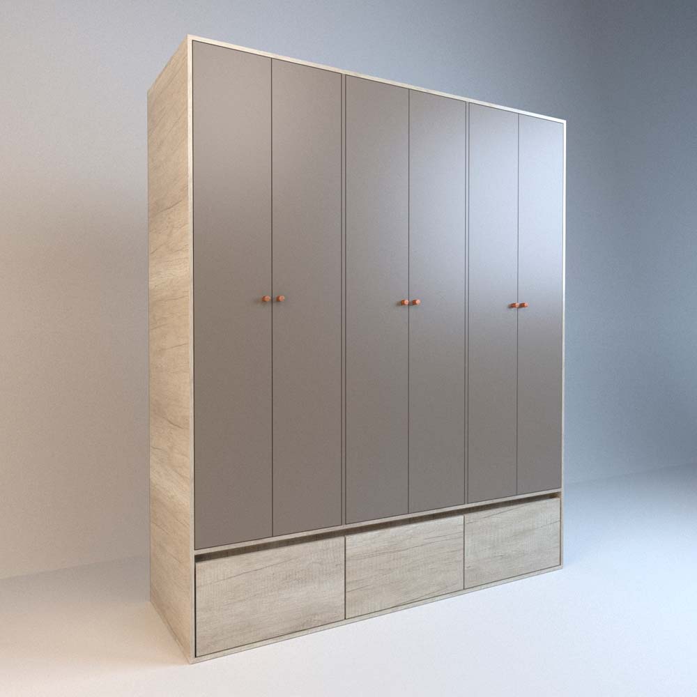 Placard Tables 6008 1.80 6p 7c Nevado/gris