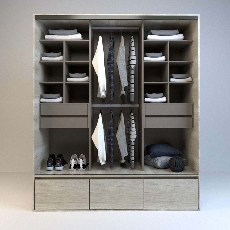 Placard Tables 6086 1.80 2p 7c Corredizo Nevado/everest