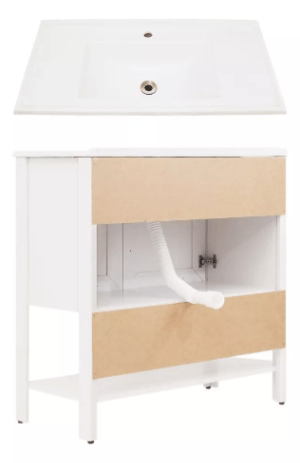 Vanitori Ditalia Bn-02 Blanco Con Bacha